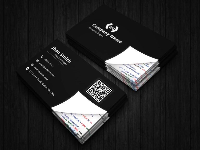 Web Developer Business Card | TechMix