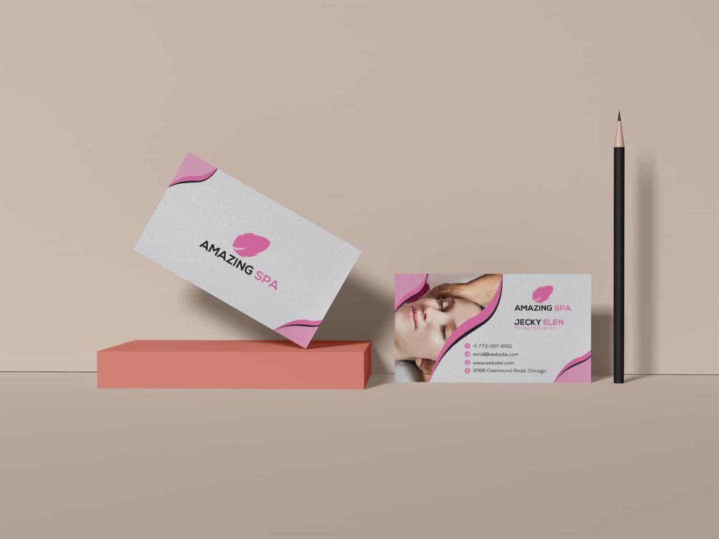 Web Developer Colorful Business Card | TechMix