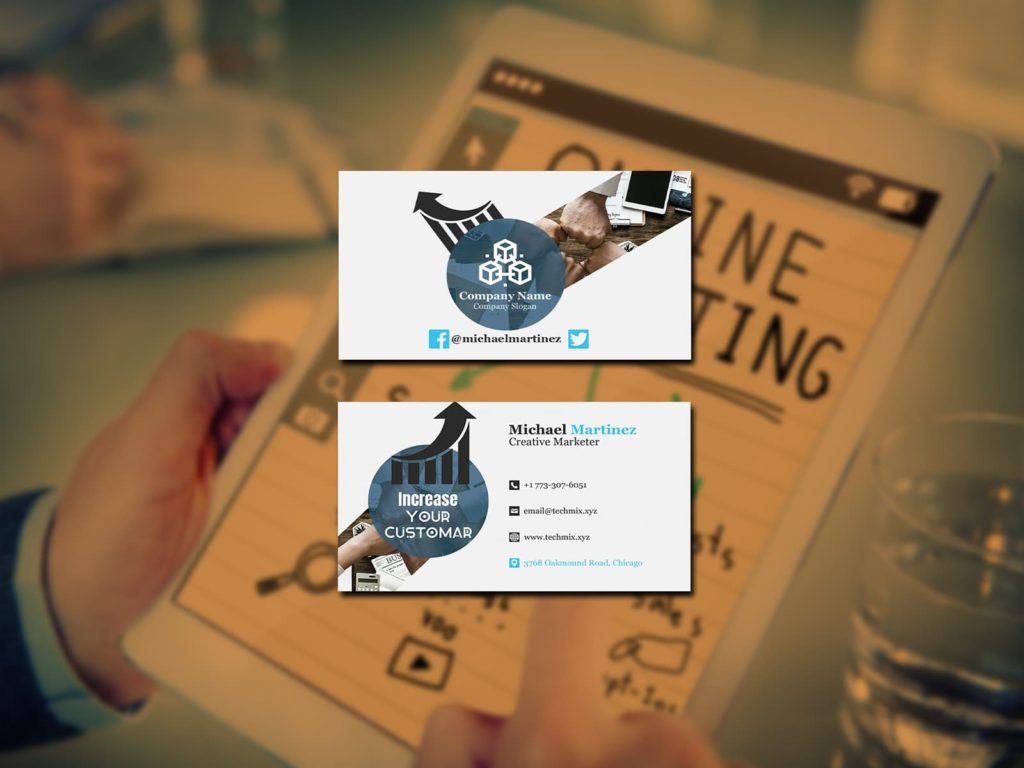 Freelancer Visiting Card | TechMix