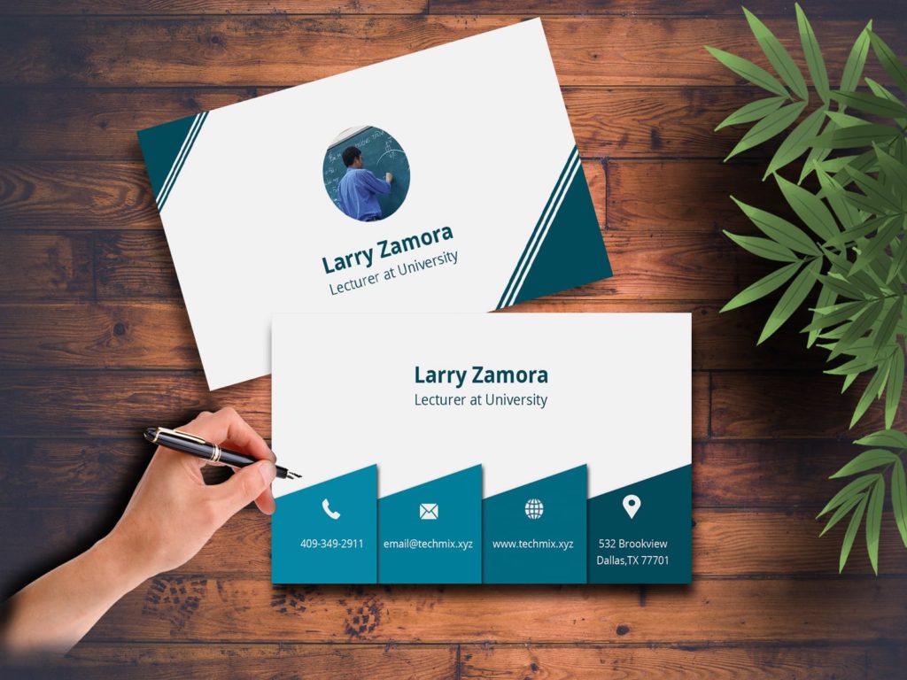 University Lecturer Business Card | TechMix
