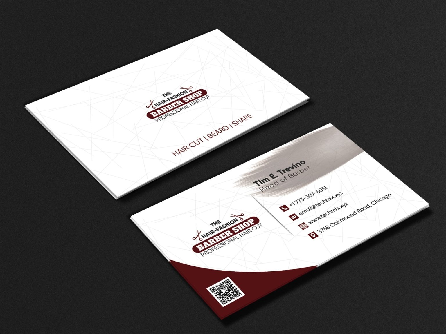 Civil Engineer Business Card Design | TechMix