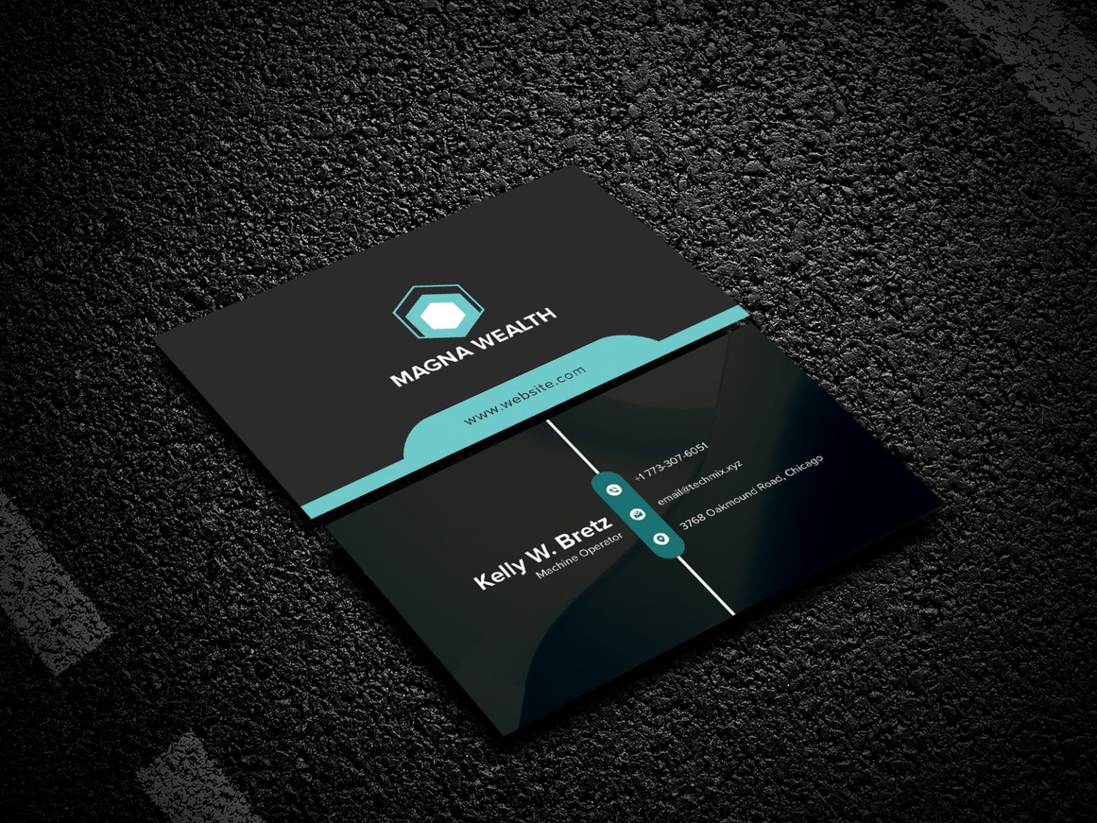Freelancer Business Card Template | TechMix